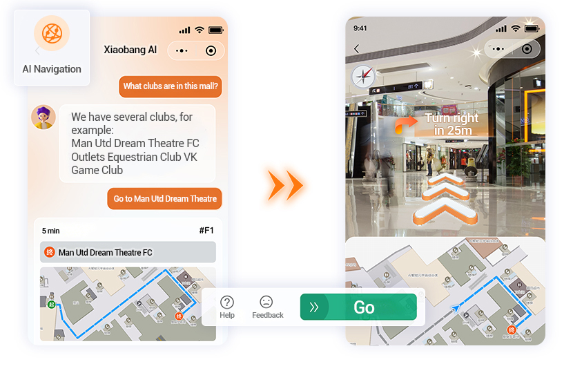 Mall Navigation_Mall 3D Map Navigation System_Indoor Mall Navigation_VR ...
